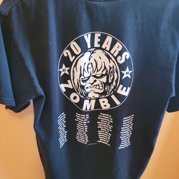 Anvil | Shirts | Rob Zombie Concert Shirt 20708 | Poshmark